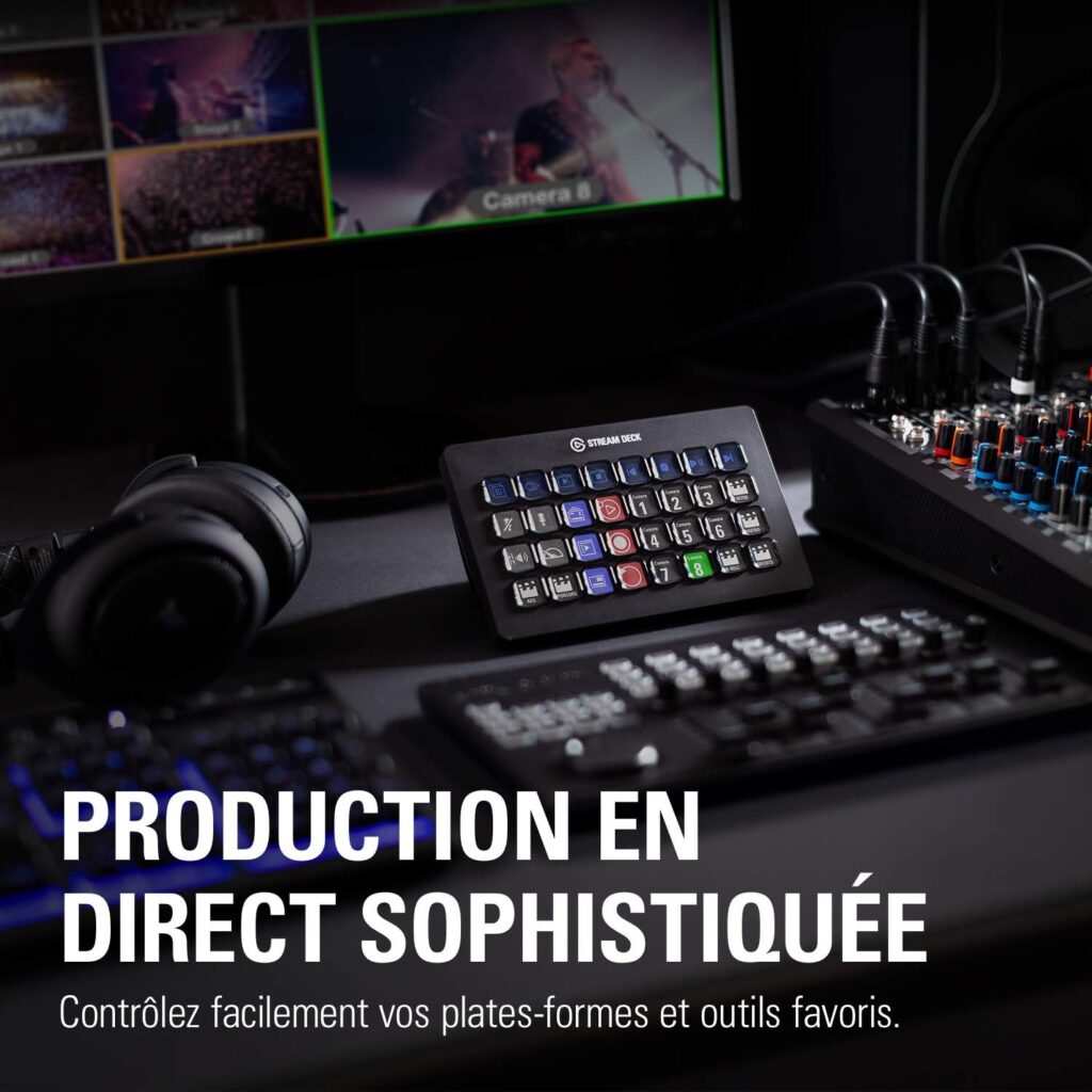 Stream Deck Elgato XL USB Integrado – 32 Teclas Personalizáveis para ...